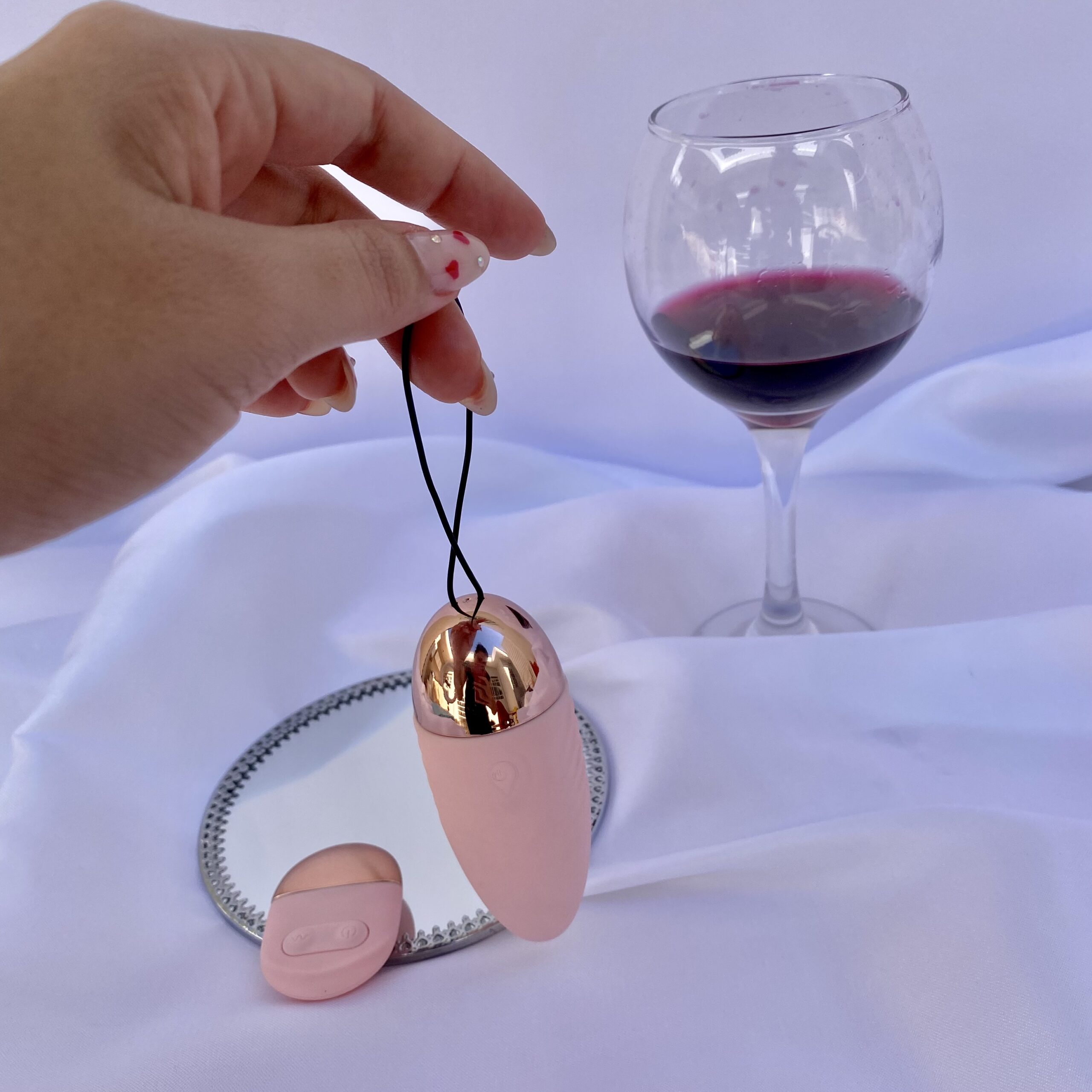 Vibrador Sem Fio 10 Vibrações Rosa - L Toys - Linum Store Vibrador Sem Fio 10 Vibrações Rosa - L Toys - Linum Store