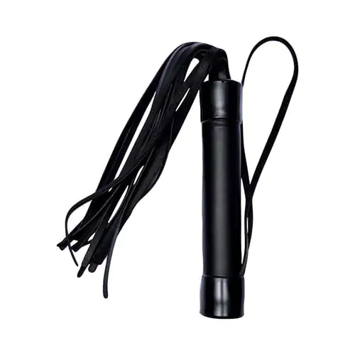 Chicote Tiras 20cm Preto - Dominatrixxx - Linum Store